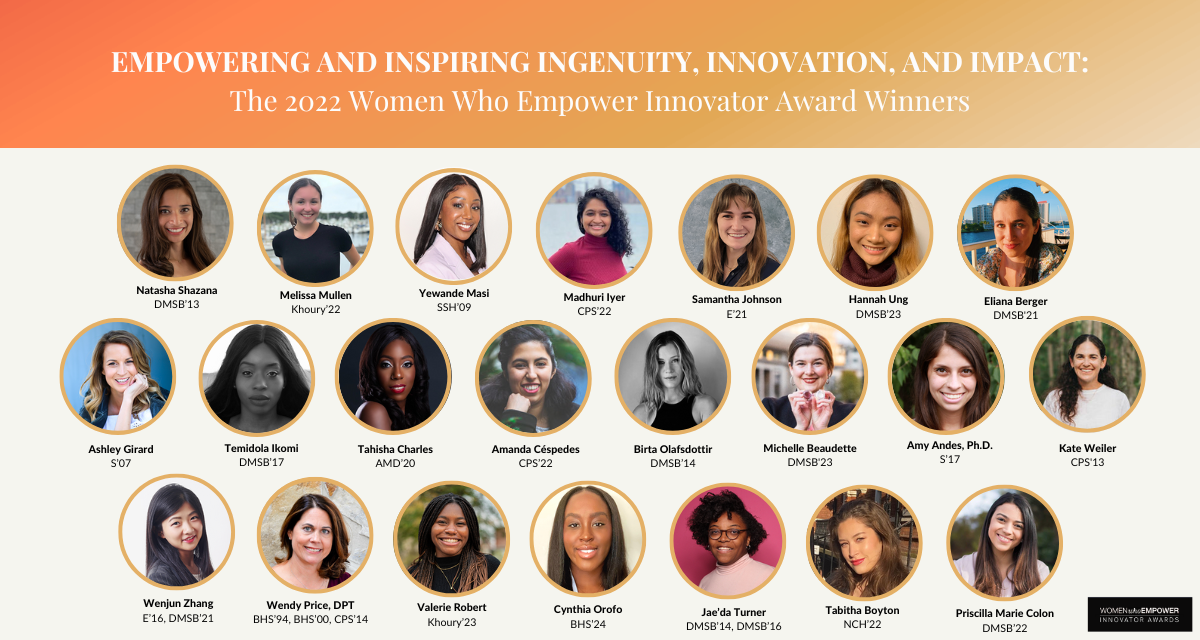 2022 Innovator Awards - Women Who Empower